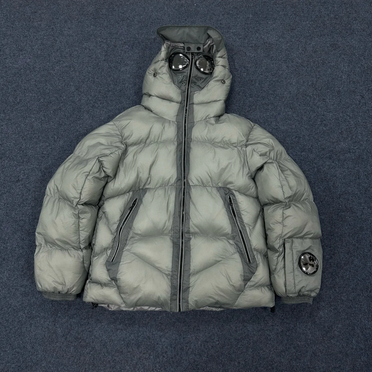 OEM Winter Windproof Heated Thermochromatic Thick Padded Heat Reactive ...