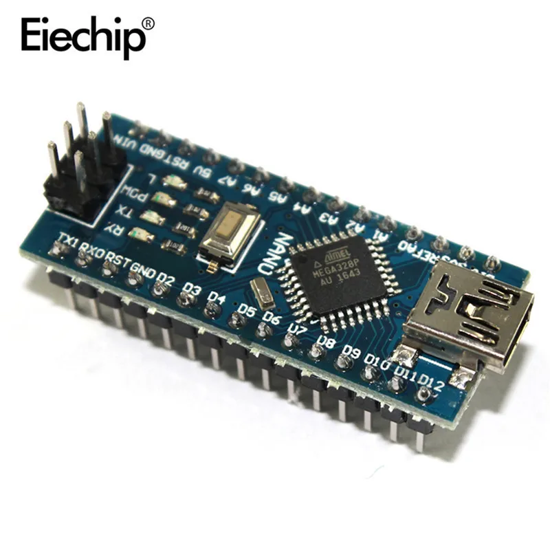 Pro Mini ATmega328P 5V 16MHz Micro module Development board With 2 Row ...