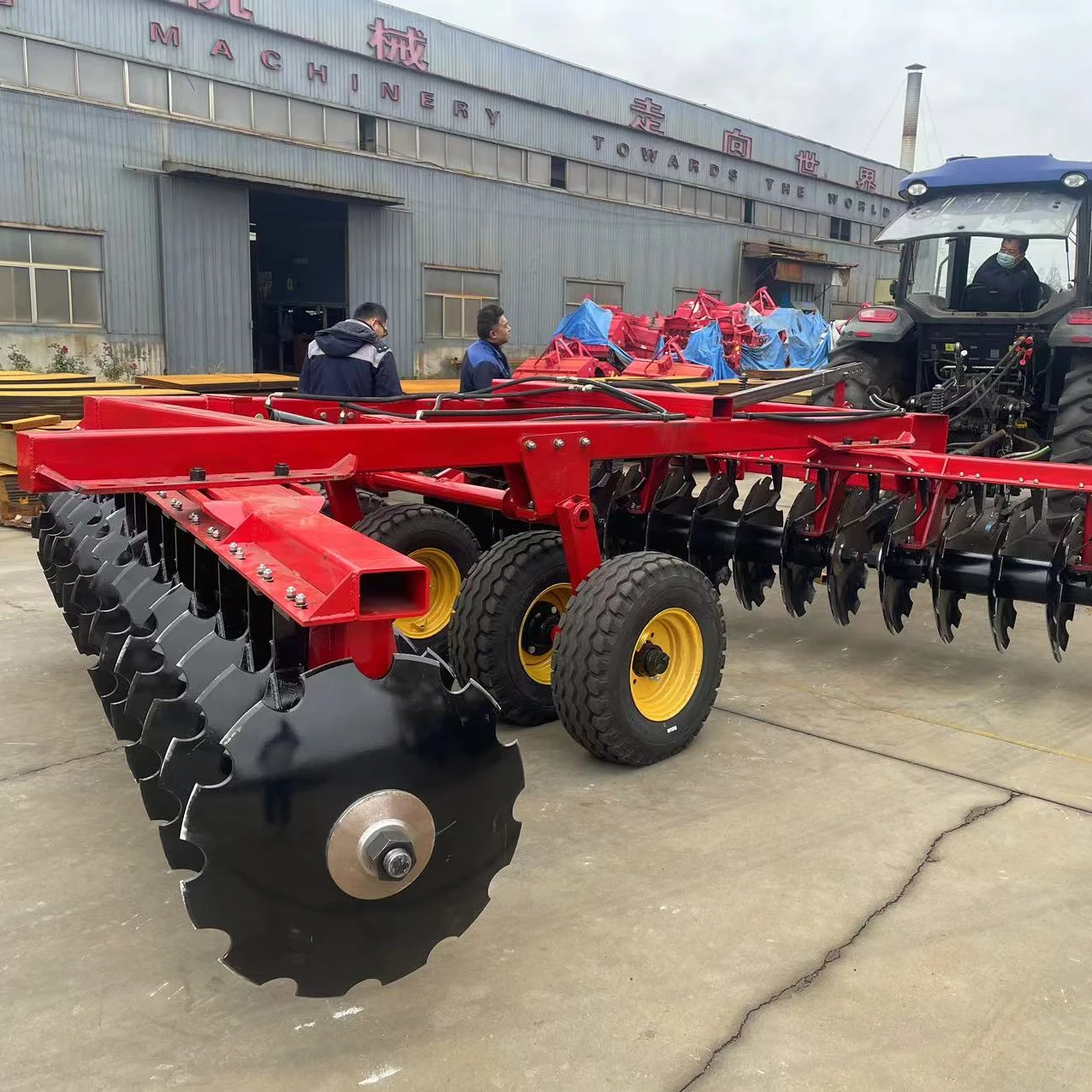 Large Scale Farm Disc Harrow Can Provide Customized Services - Buy Disc ...
