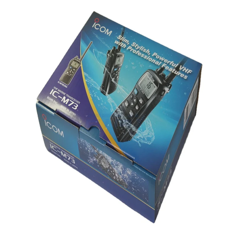 Icom IC-M73 VHF Marine Portable Communication Radio Long Range Two Way ...