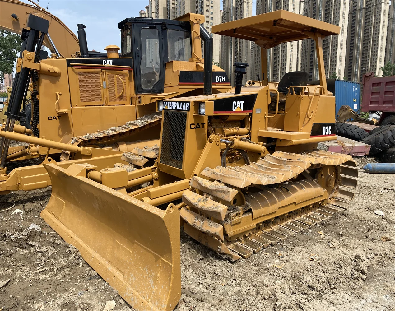 100% Cat D3c,D4c Mini Bulldozer Caterpillar Bulldozer D3c For Sale ...