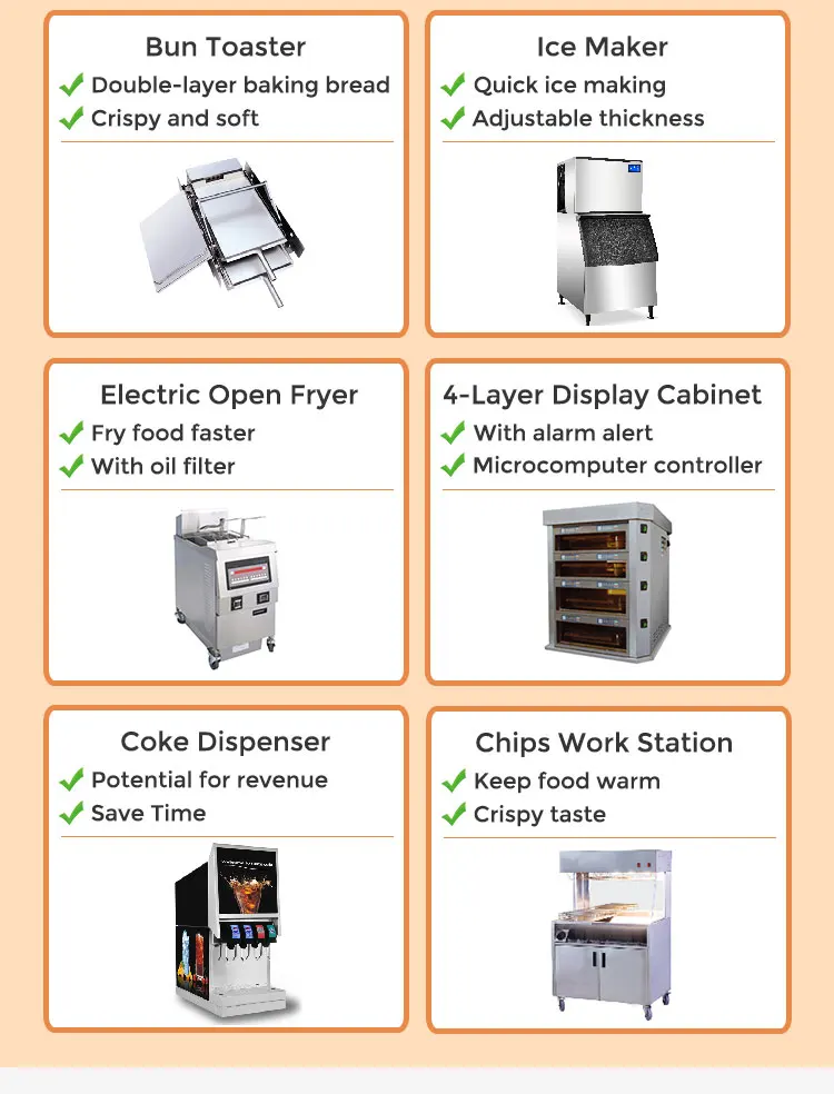 Fournisseur Commercial D'équipement De Cuisine De Restaurant De Kfc ...