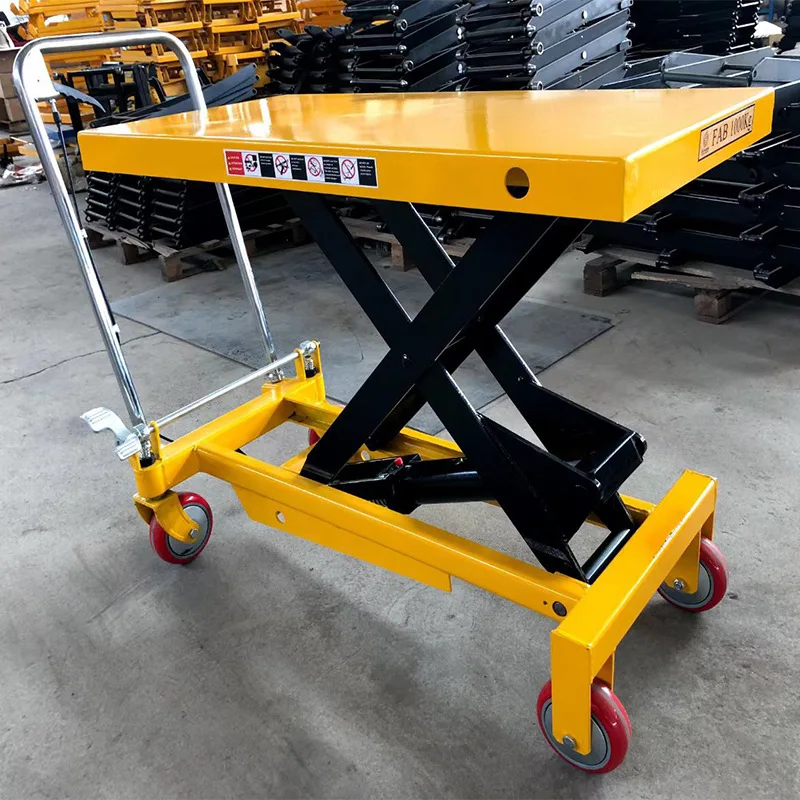 Manual Platform Hand Scissor Lift Table 300kg 500kg 1000kg - Buy ...