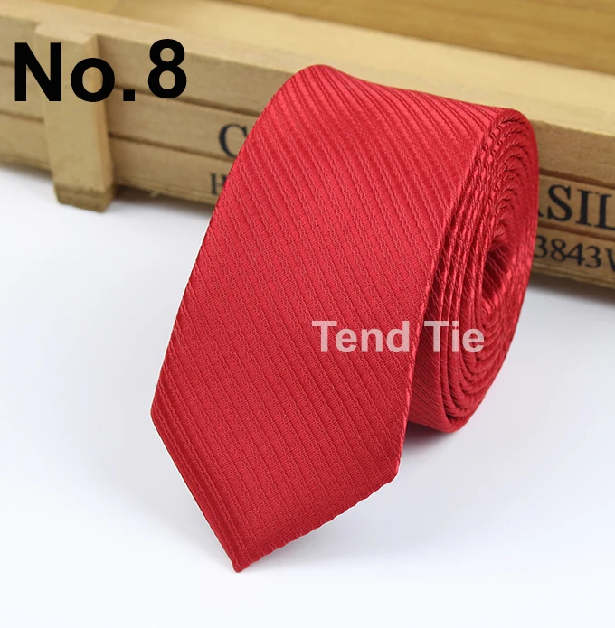 5cm Mens Business Tie Formal Striped Jacquard Wedding Necktie Narrow