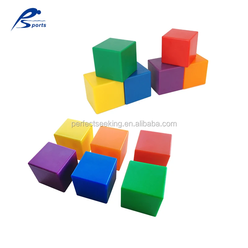 Plastic Toy Learning Resources Baby Kids Stacking Cubes Color Sorting ...