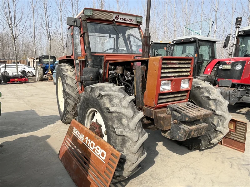 Fiat Tractor New Hollond 110-90 Used Tractor Farm Machinery on Sale ...