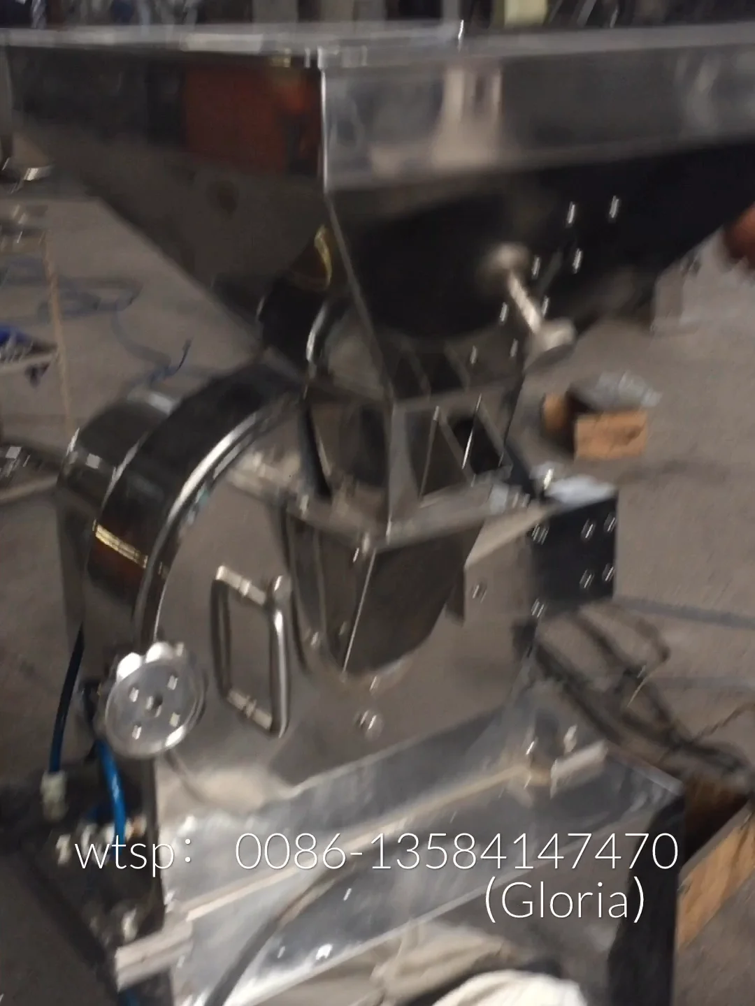 Stainless Steel Pin Mill Grinding Machine Ultrafine Pin Mill - Buy ...