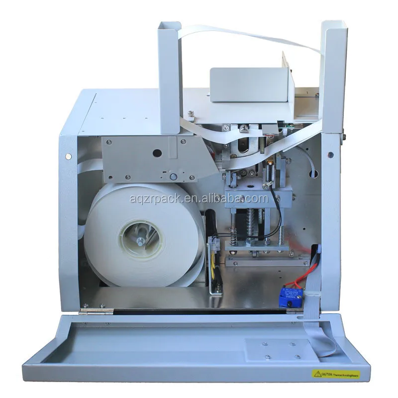 Small Size Intelligent Desktop Paper Banding Machine Automatic Tape ...