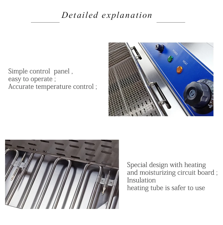 30l Deep Fryer/ Dual Temperature Control Setting For Large Capacity ...