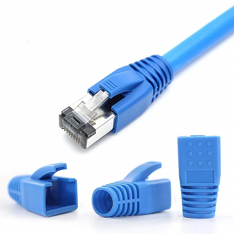 Hight Quality Network Entherent RJ45 Connector Plug Boot Cat6a Cat7 Cat8
