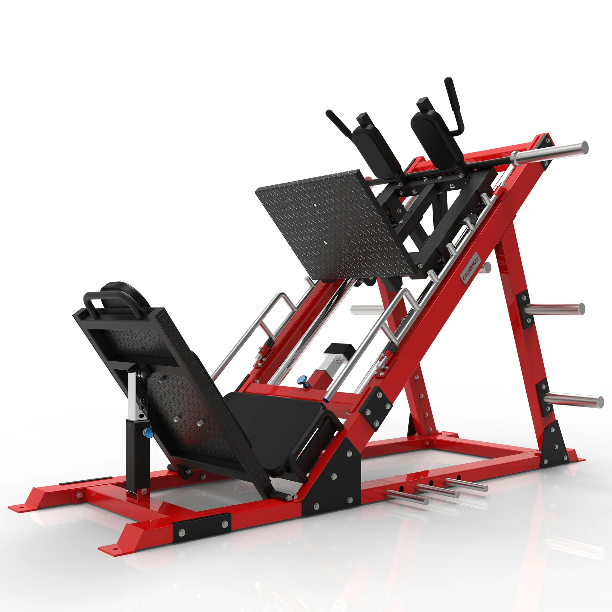 Crossmax 45 Degree 2 in 1 Leg Press Machine - Hack Squat