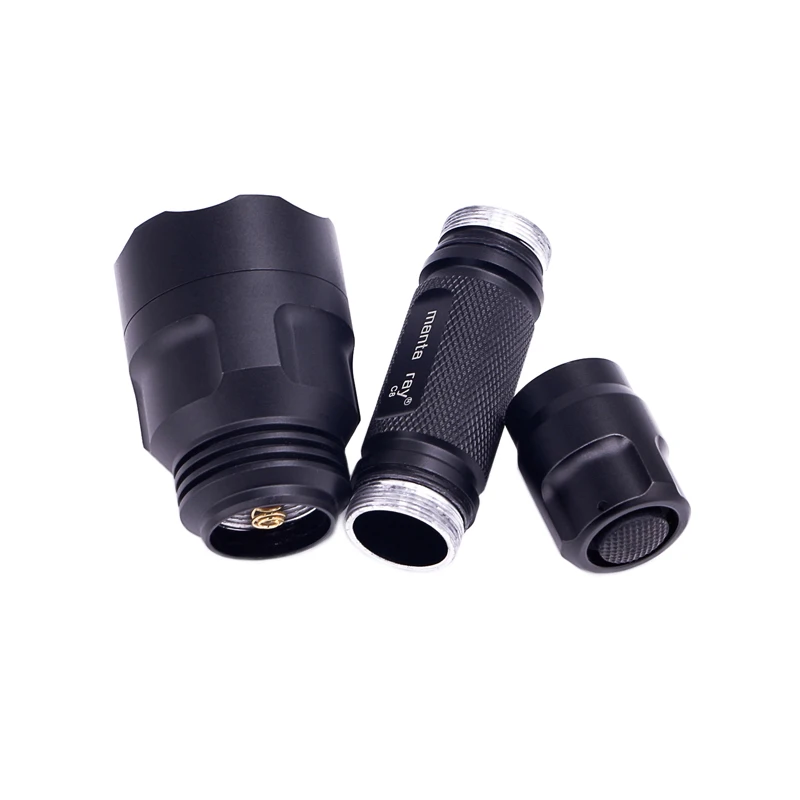 Manta Ray C8 Rechargeable LED Flashlight - 320 Lumens RGB