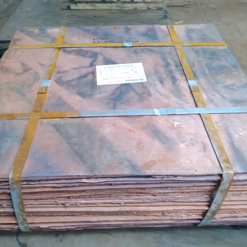Genuine Supply Of Copper Cathode Sheet Premium Quality Grade Aa 99.99% ...