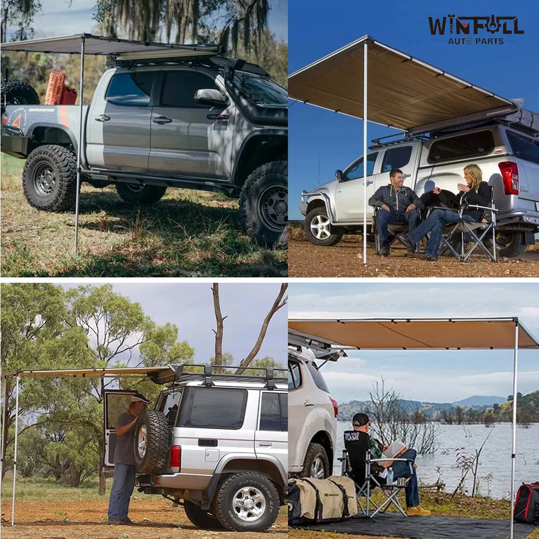 Side Vehicle Awning Tarp Family Camping Car Side Tent - Buy Car Side ...