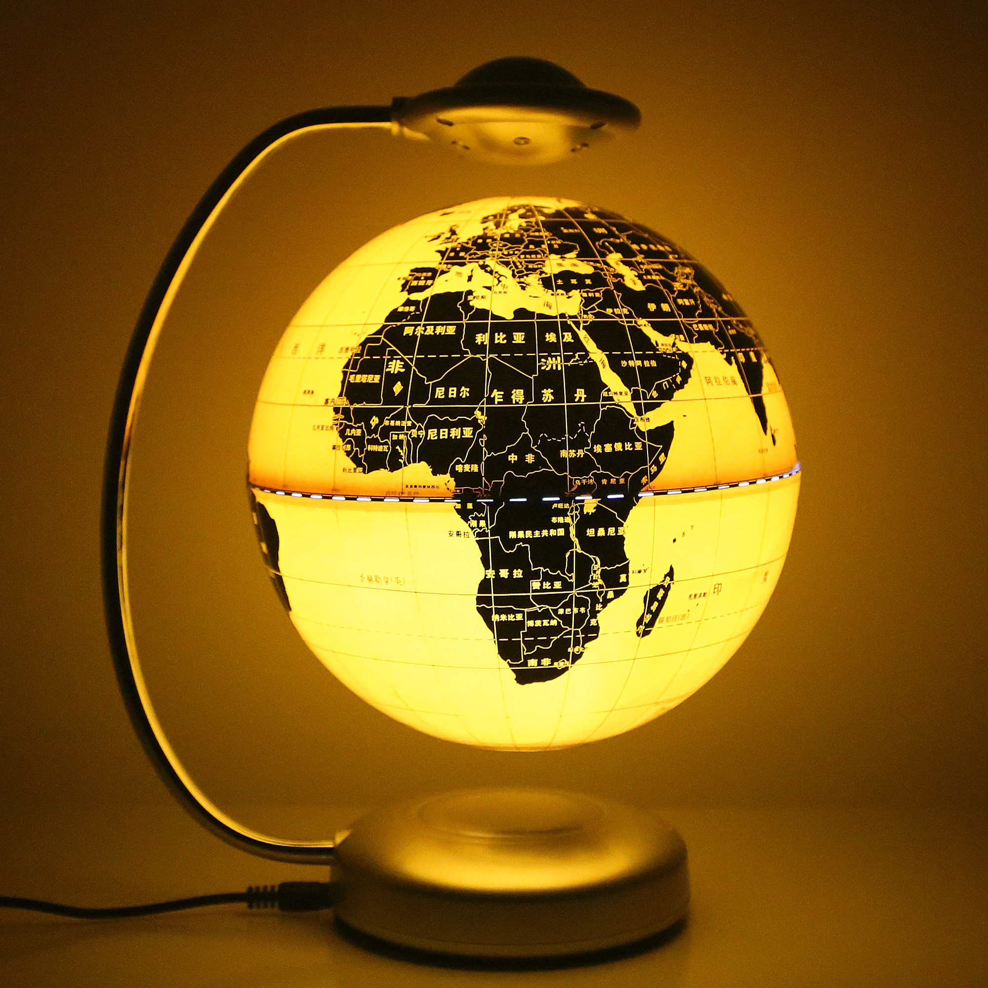 Magnetic Levitation 8 "globe Luminous Constellation Ball Small Night ...