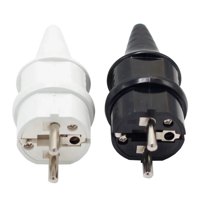 Eu Wiring Plug Ce Mark Waterproof European Plug Schuko Power Wiring ...
