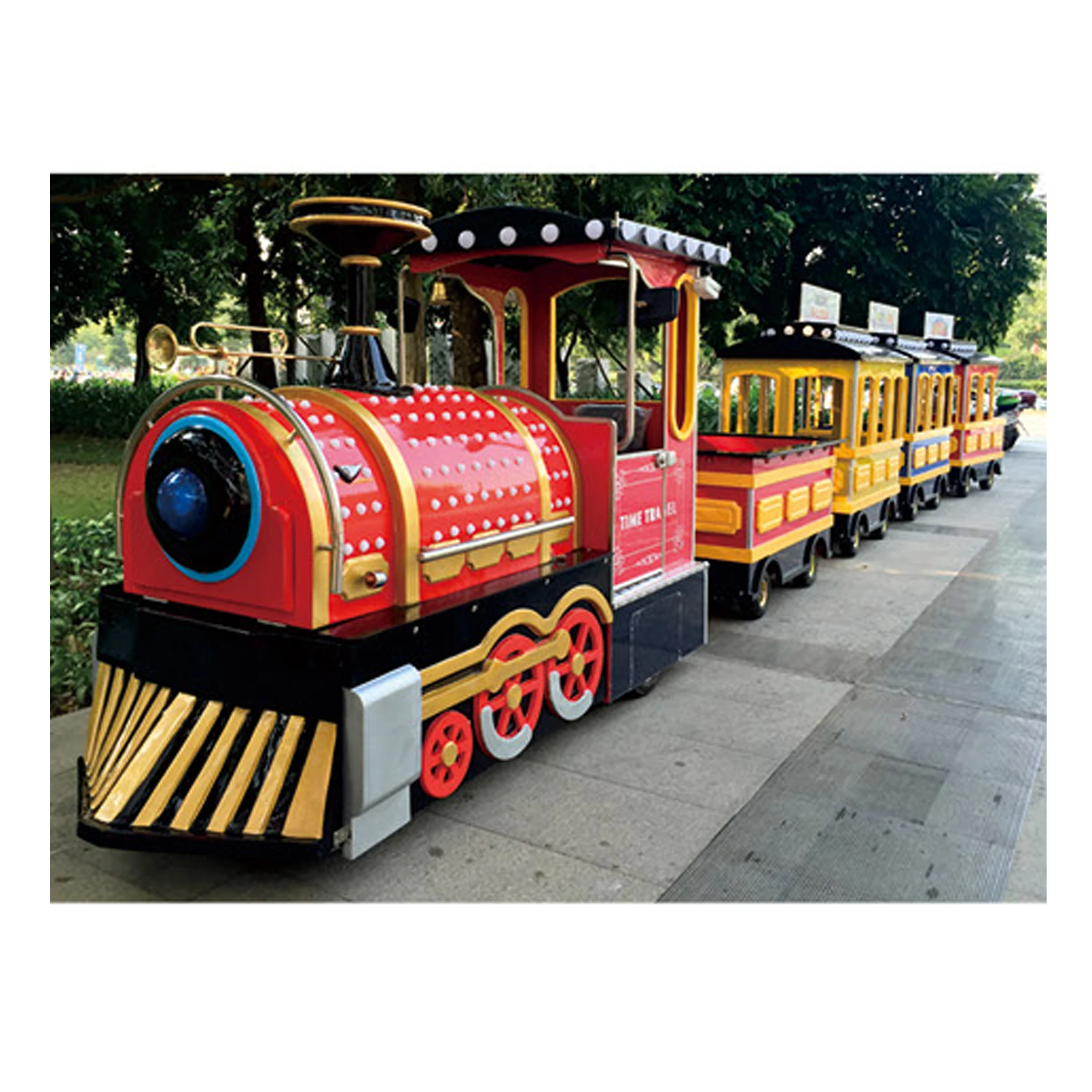 Electric Train Ride for Amusement Park Kids Playground Commercial ...