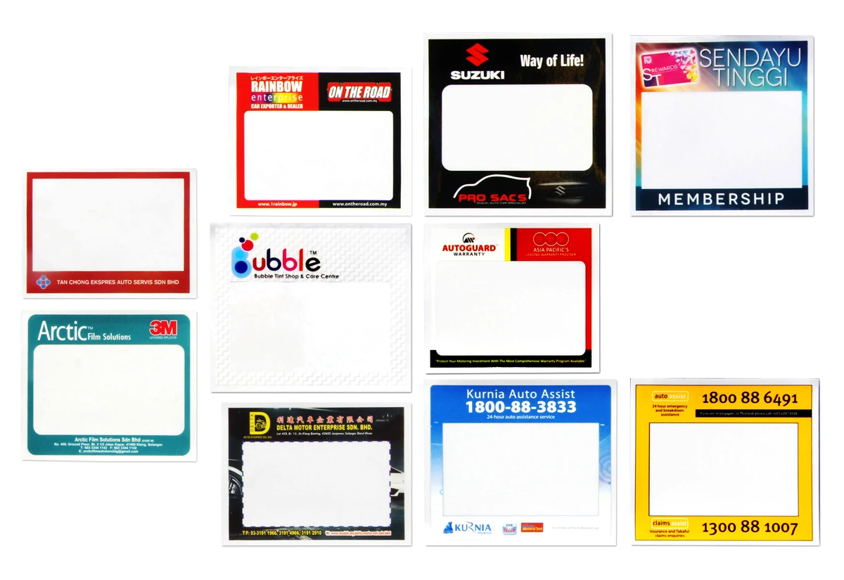 Custom Car Road Tax Sticker With Your Own Design| Alibaba.com