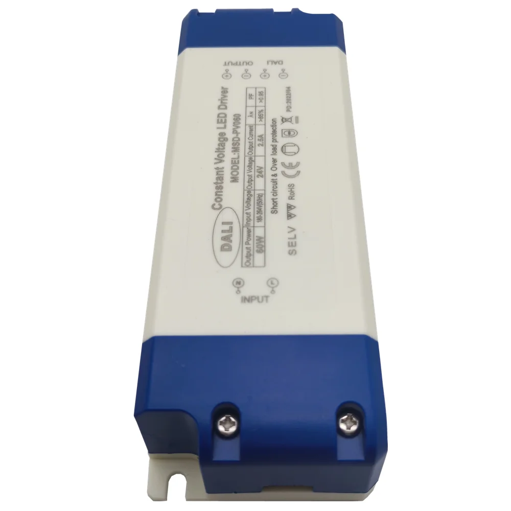 60w Dali Led Driver Dimmable 12v 24v - Buy Dali Led Driver,Dali Led ...