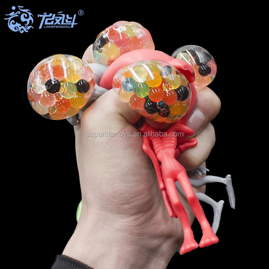 Squeeze Fidget Toy Aliens - Stress Relief & Eco-friendly