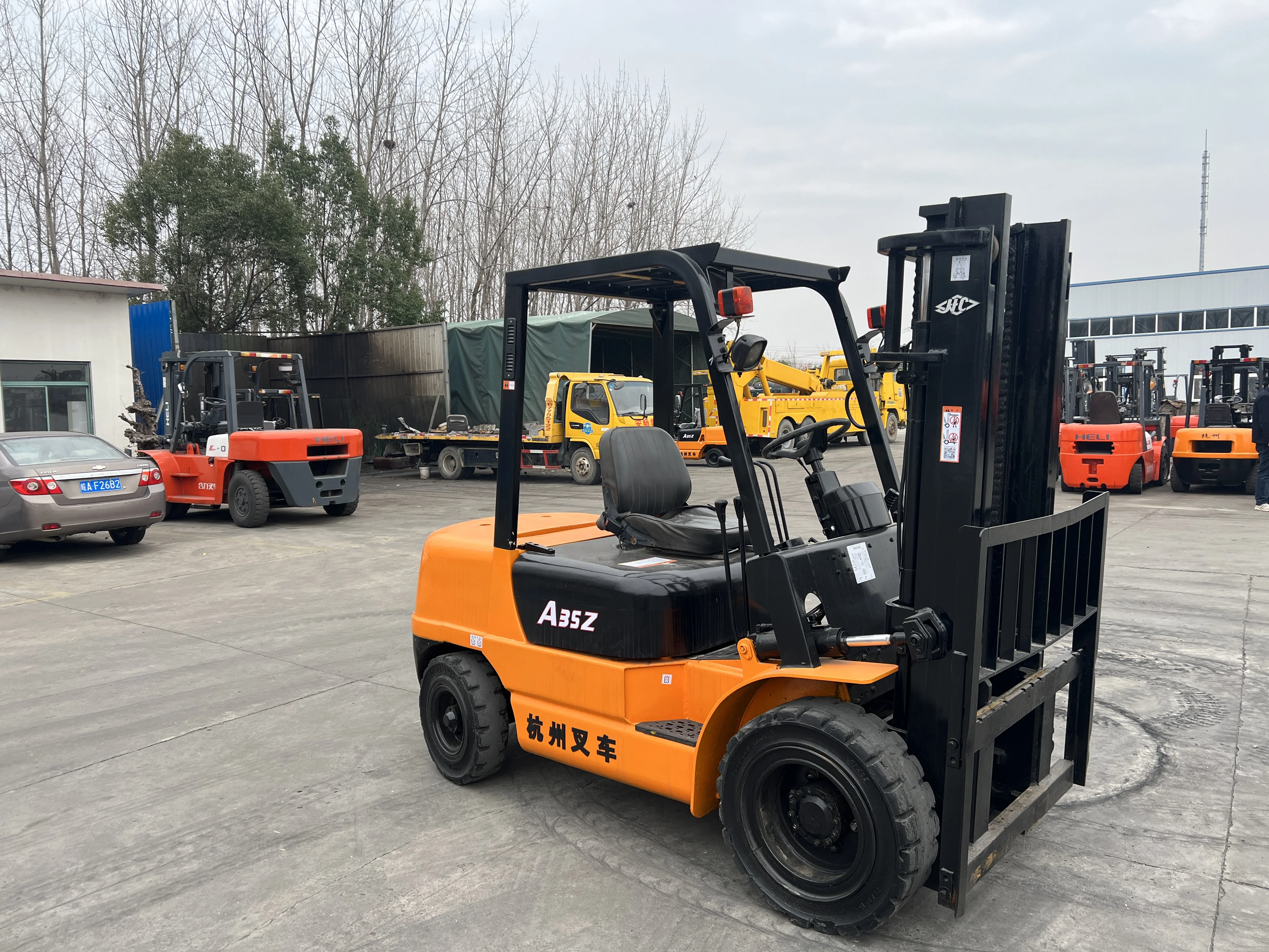 Hot Sale Diesel Engine Fork Lift A35z Secondhand Perfect Condition Used ...