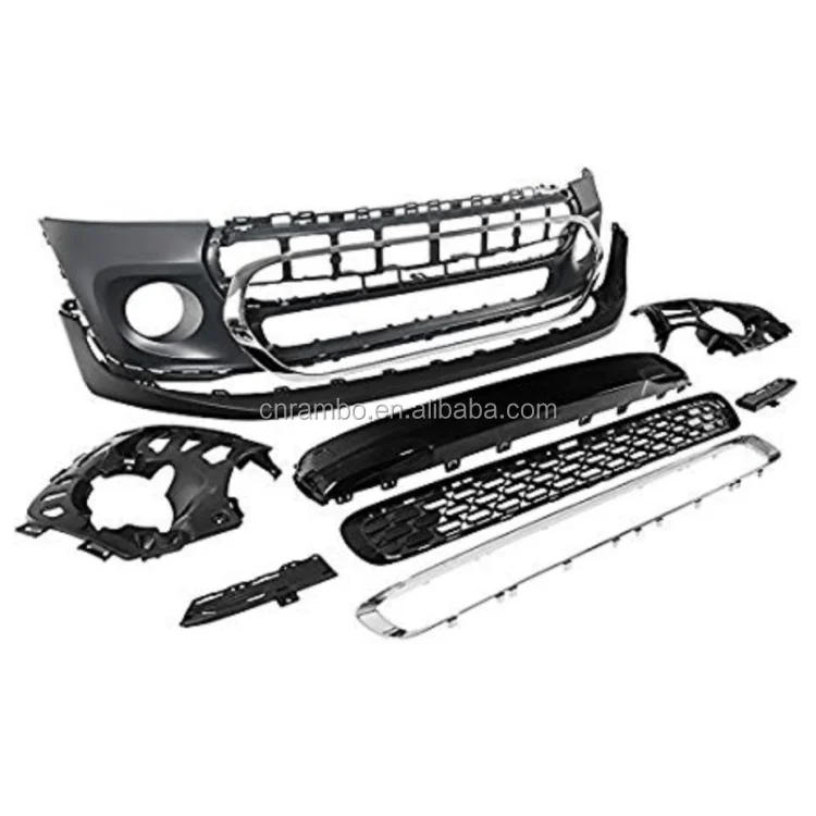 OEM 51117355238 Chrome Front Bumper Lower Grille Frame Molding Trim ...