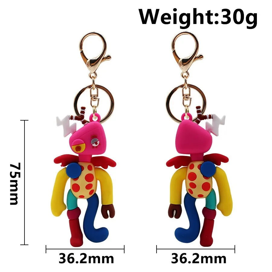 Cartoon Circus Keychain - Fun Gift for Kids & Promotion