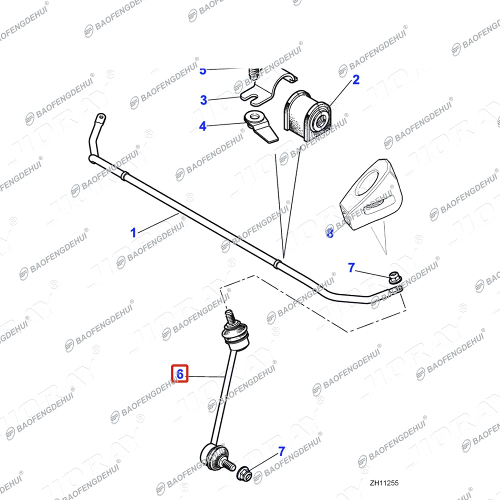 Rear Control Arm Ball Joint Stabilizer Link Tie Rod Kits For Jaguar Xf ...