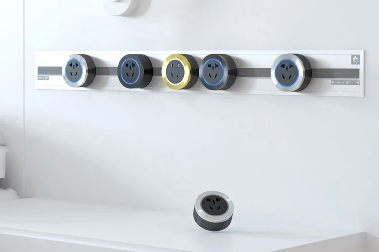 Embedded Socket Flexible Power Outlet System - Power Track