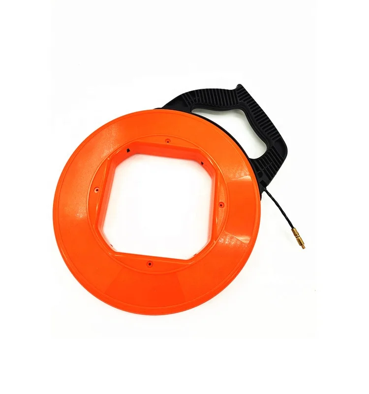Fiberglass Fish Tape 30m 45m 60m 75m Steel Fiberglass Cable Puller ...