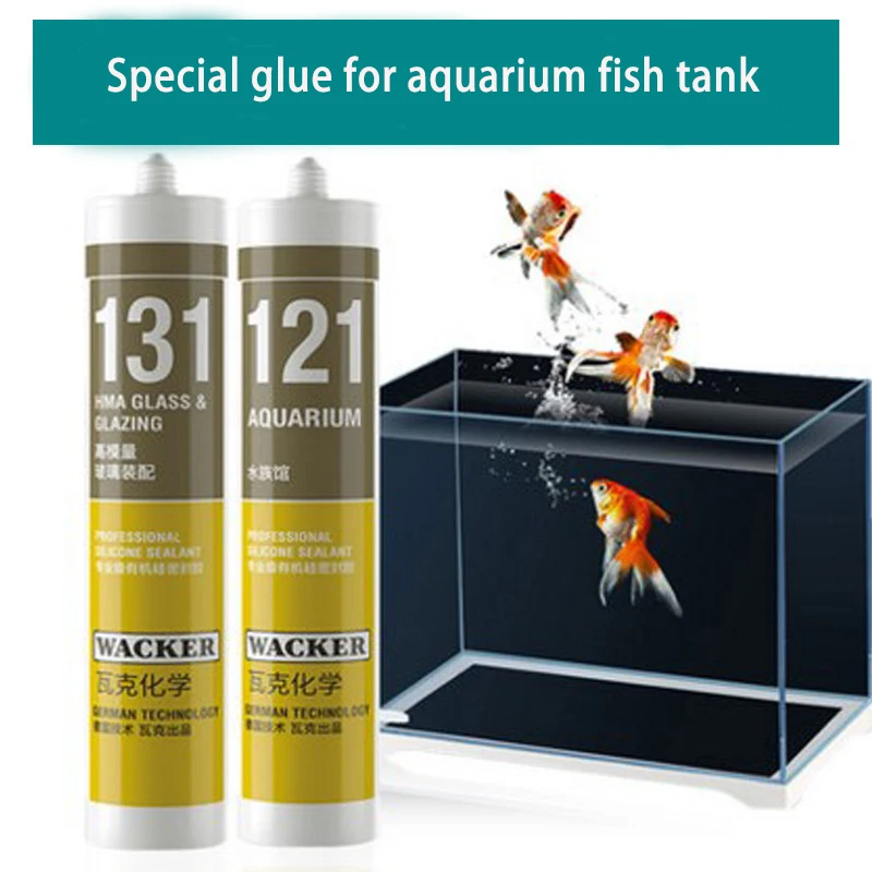 WACKER Glass Glue - Special Aquarium & Fish Tank Adhesive