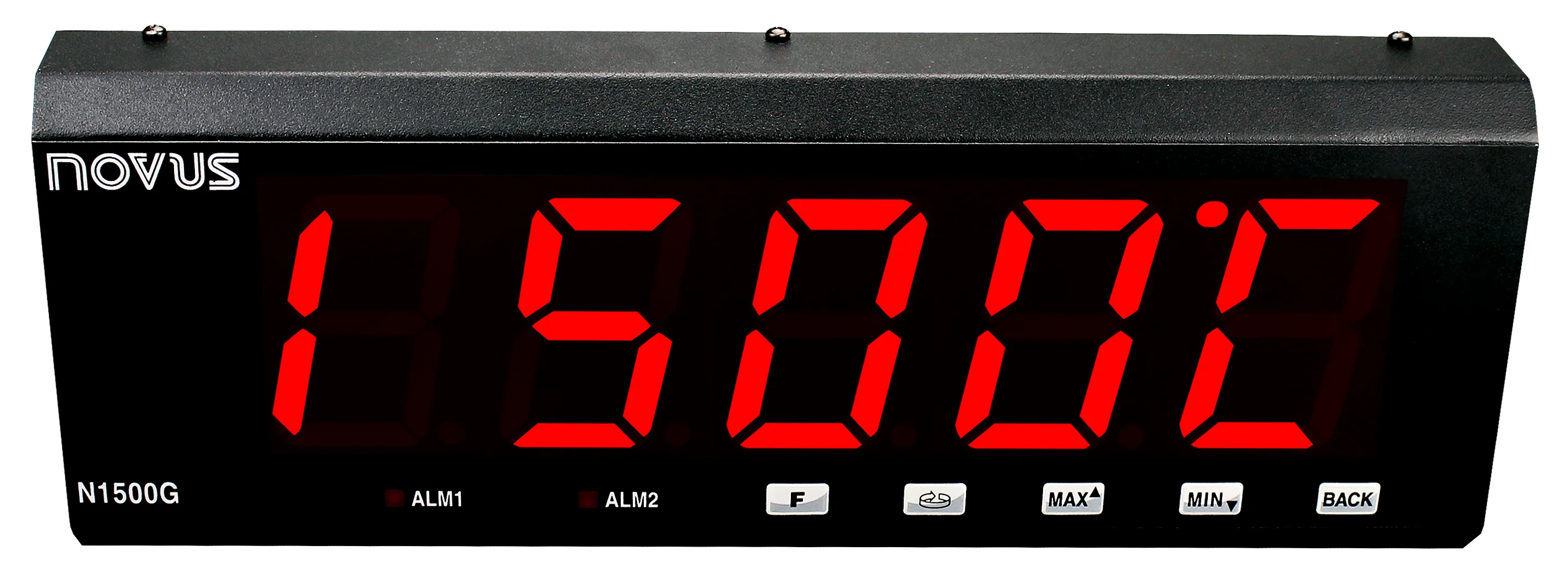 N1500-lc Load Cell Panel Meter. 2 Relays + 4-20 Ma,96x48 Mm Measure ...