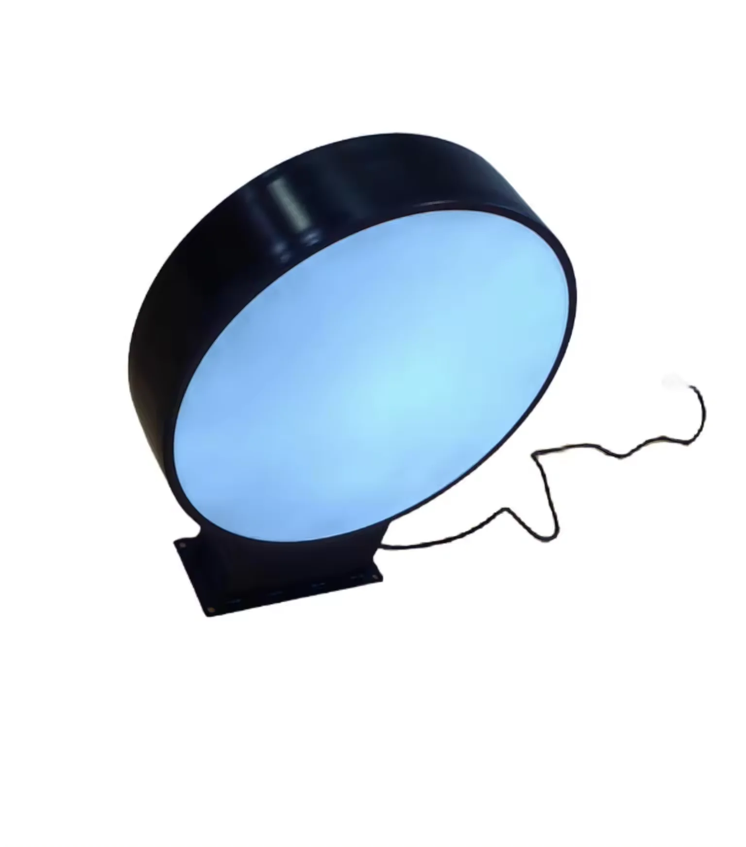 Circle Aluminium Profile Led Lightbox Display Rectangle Round Light Box ...