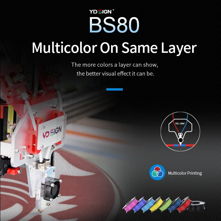 Yd Sign 3d Signage Printer Auto Leveling For Pla/petg/mmla Large ...