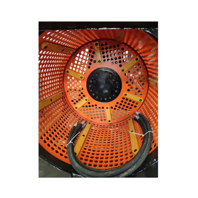 Excavator Rotary Roller Screen Bucket - 360 Degree Rotation