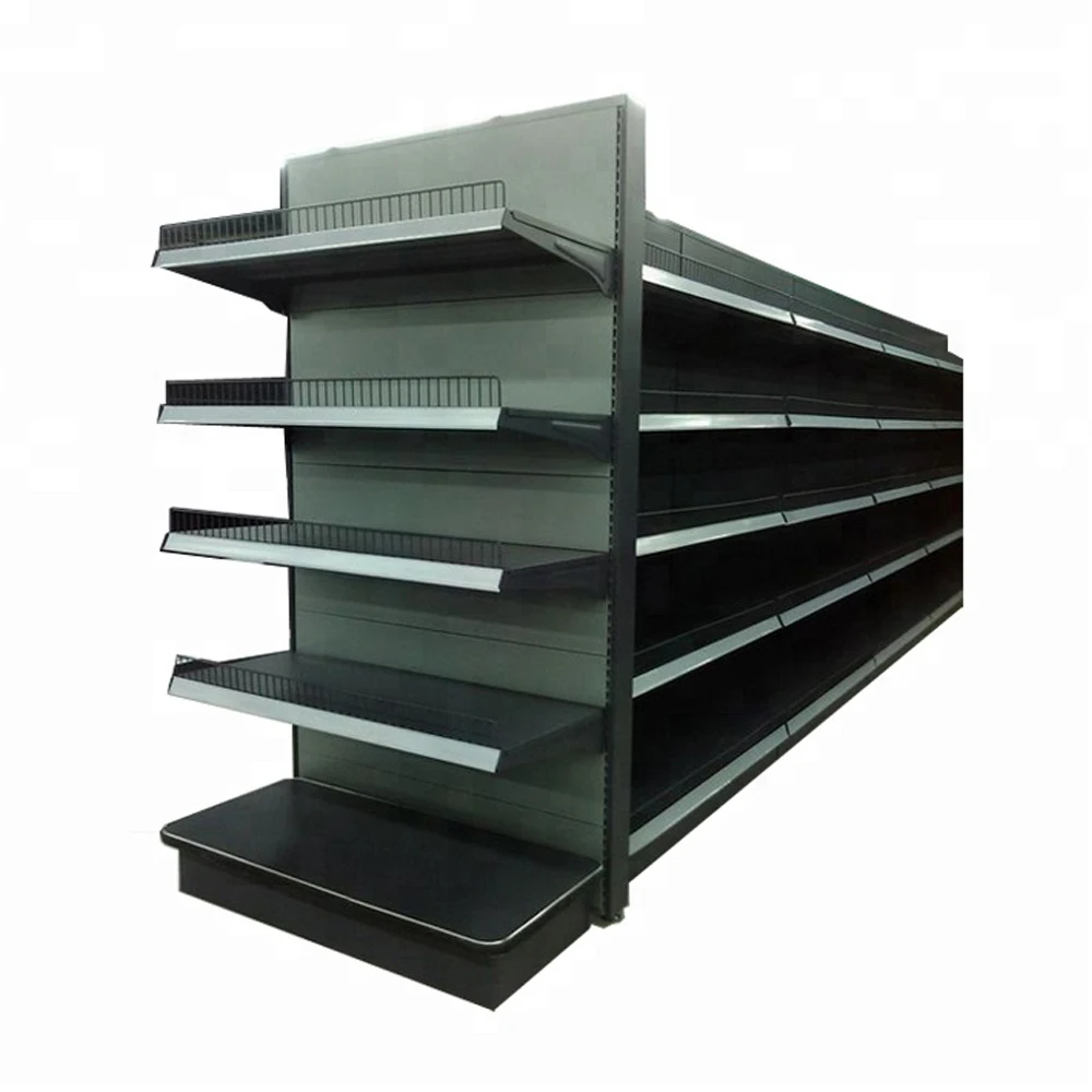 Customized High Quality Metal Supermarket Rack And Shelf Gondola ...