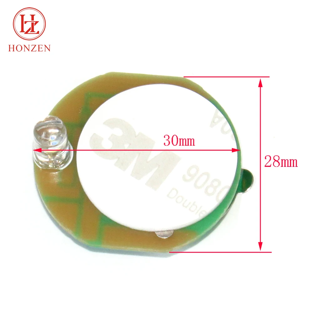 Decorative Cr2032 Battery Power Round 5mm Mini Lamp Single White Led ...