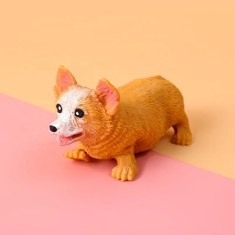 Corgi Dog Fidget Toys Sensory Stress and Anxiety Relief Squeeze Toys ...