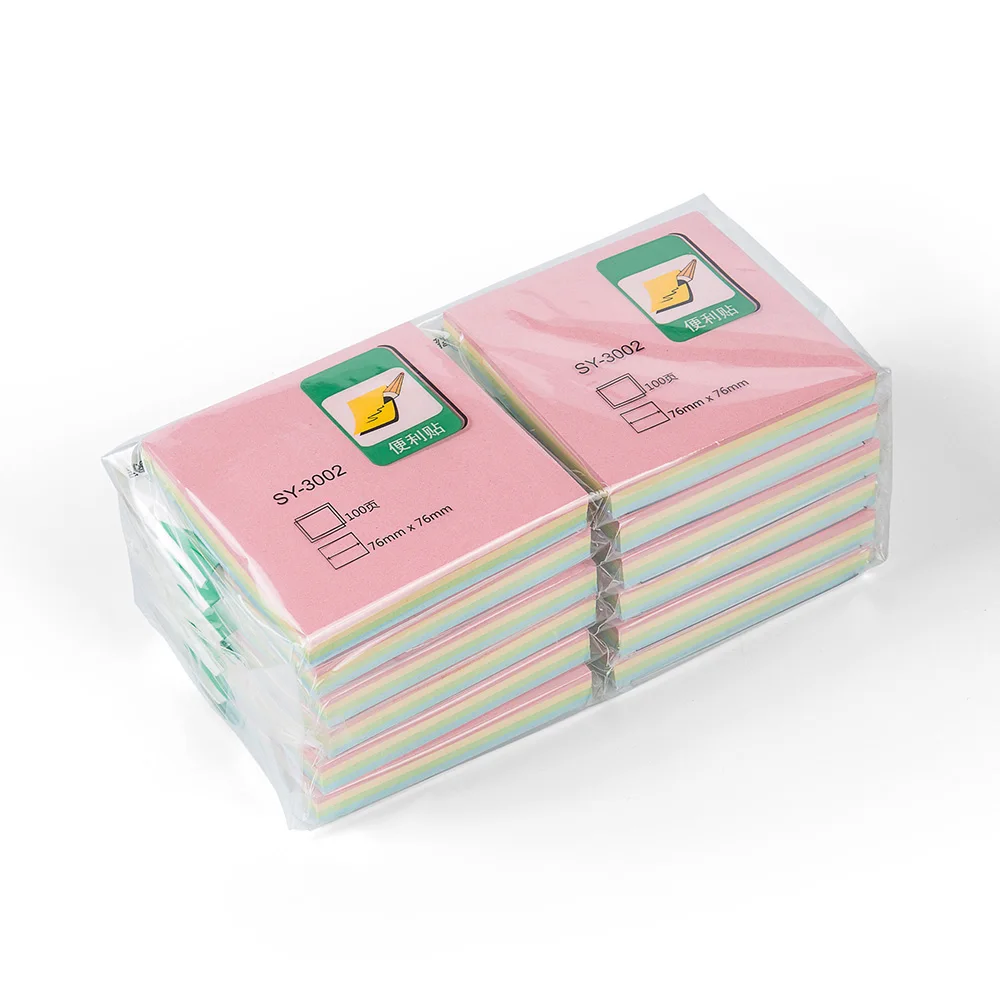 Cheap Full-automatic Note Sticky Yellow Color 3 By 3 Inch Square Memo ...