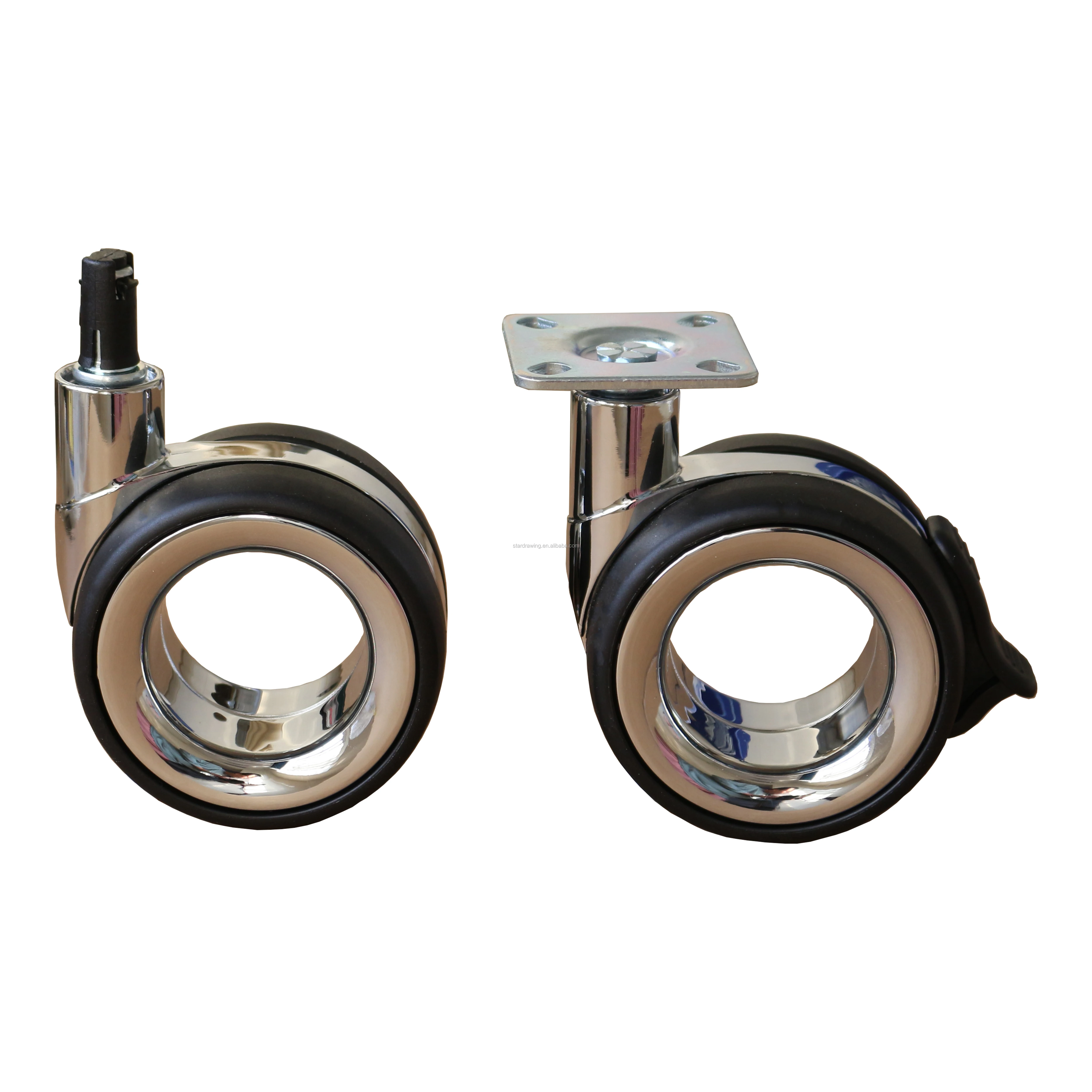 Ss 75mm Hubless Caster Wheel With Or Without Brake - Buy Hubless Caster ...
