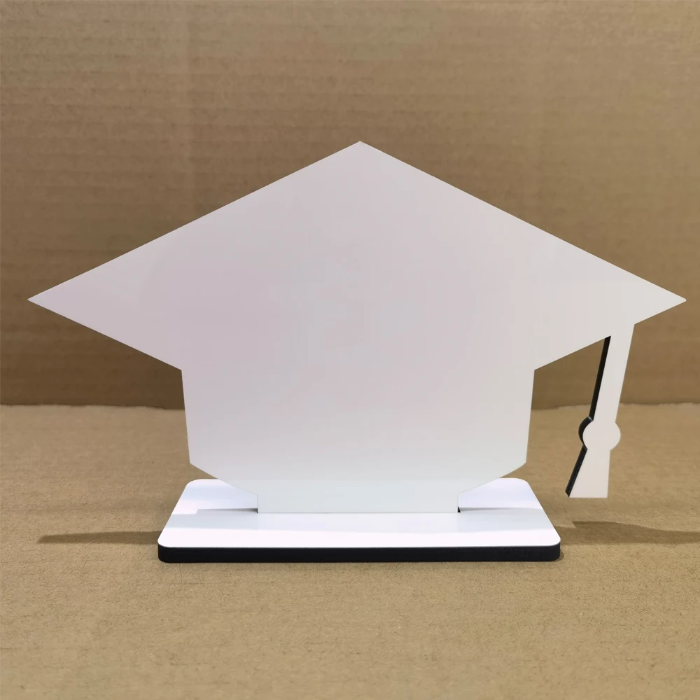 205x125x5mm Sublimation Blanks - Grad Hat Photo Frame Gift