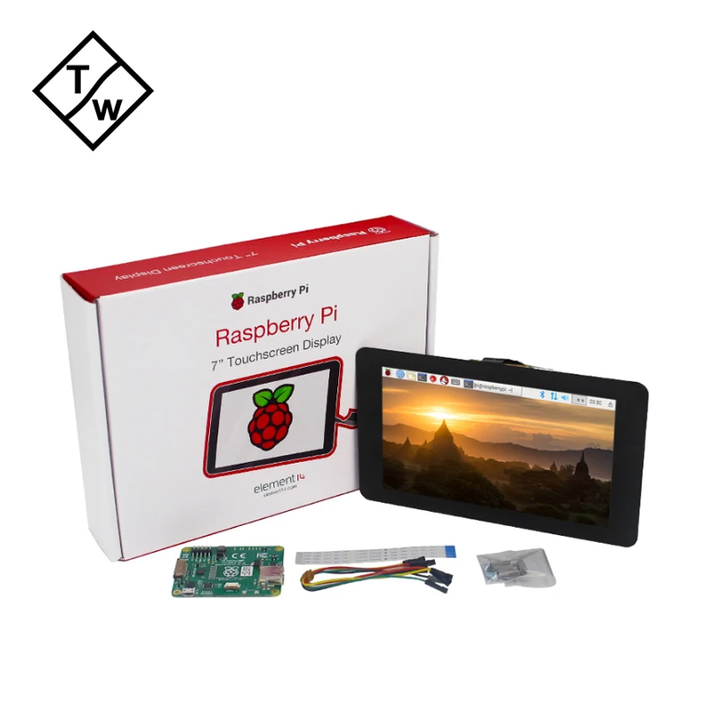 Official Raspberry Pi 4b/3b+ Touch Screen Display 7 Inch 800x480 ...