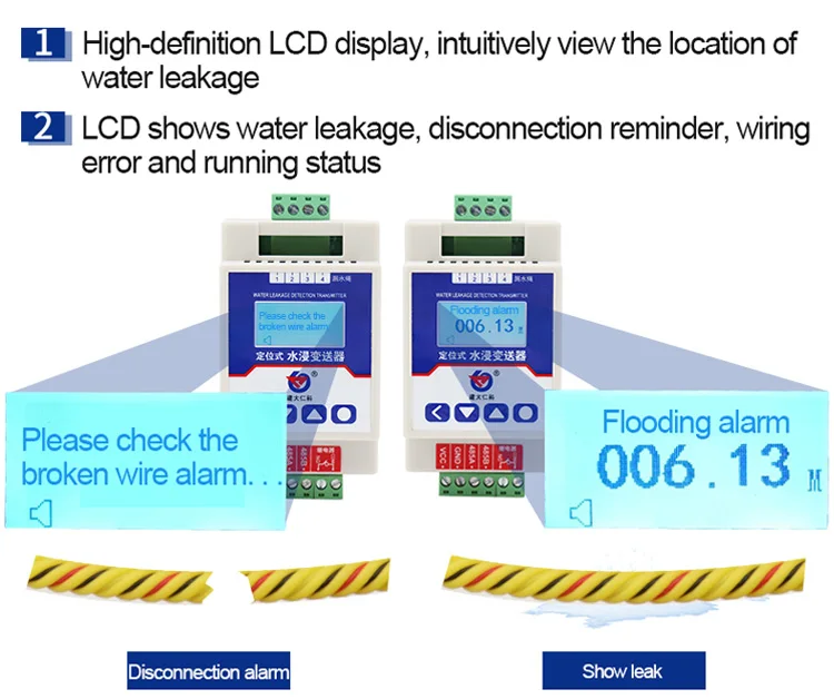 RS-SJ-DW-N01R01-1-EX Water Leak Detection Device by Renke