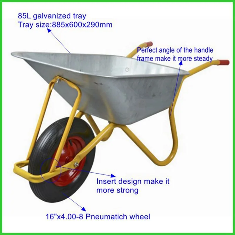 Germany Wheelbarrow WB6404H - Durable & Versatile Tool