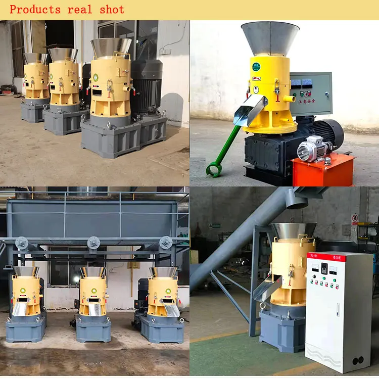 Corn Cob Pellets Machine For Farming Biomass Diesel Wood Pellet Machine ...
