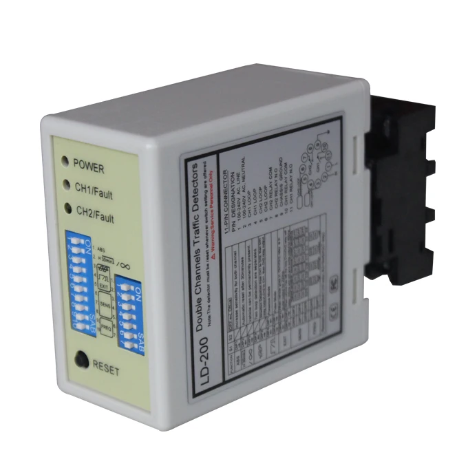 Double Channel Inductive Vehicle Loop Detector for Traffic