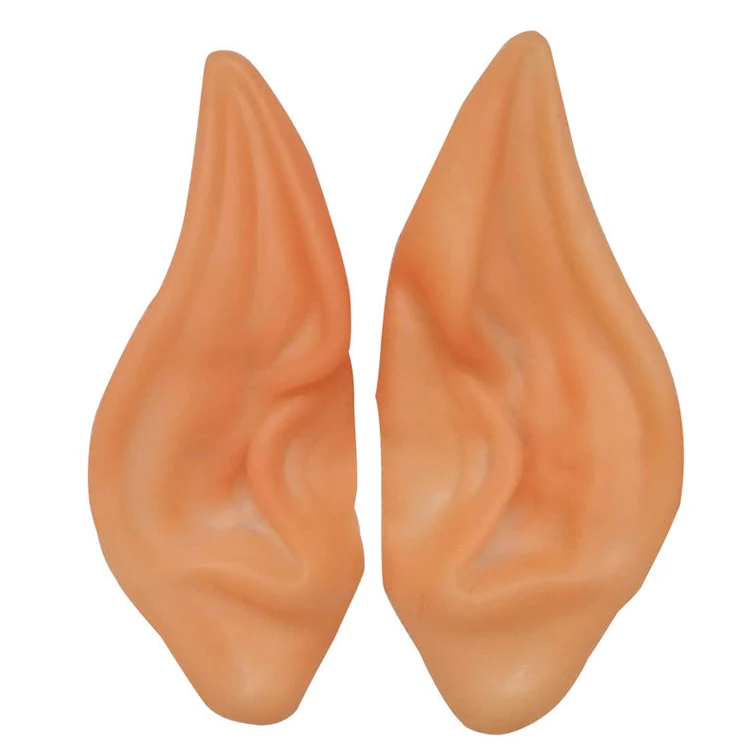 Elven Fake Ear Halloween Fairy Cosplay Accessories Party Props Women ...