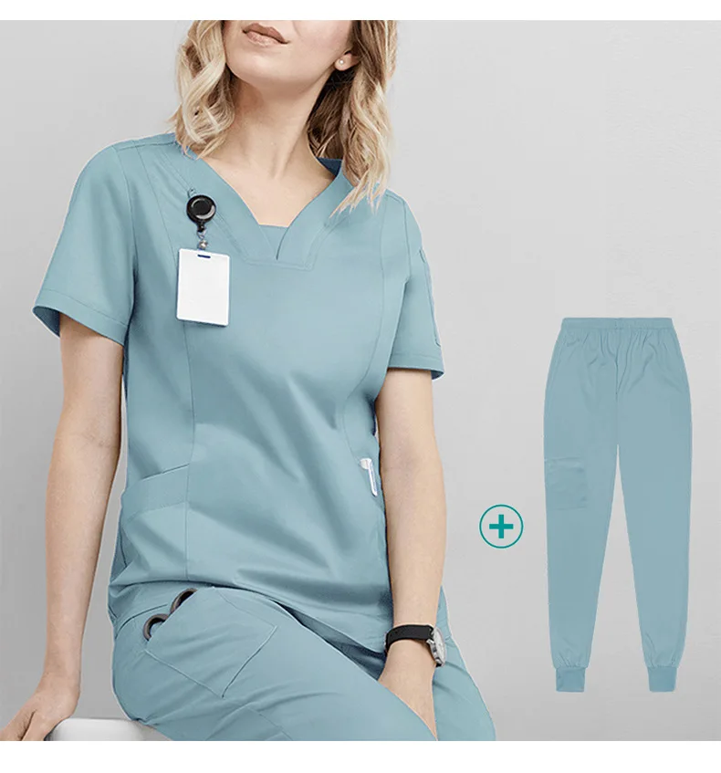 Custom Scrubs Uniforms Medical Scrubs Uniforms Sets Wholesale Stretchy ...