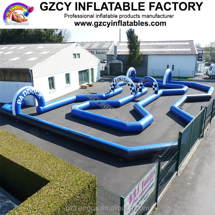 Go Kart Inflatable Circuit Racing Track For Sporting Events - Buy ...