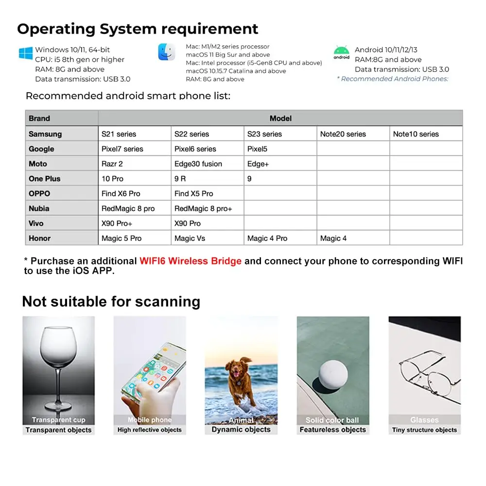 Creality Cr-scan Ferret 3d Handheld Scanner & Bidirectional Scan Tool